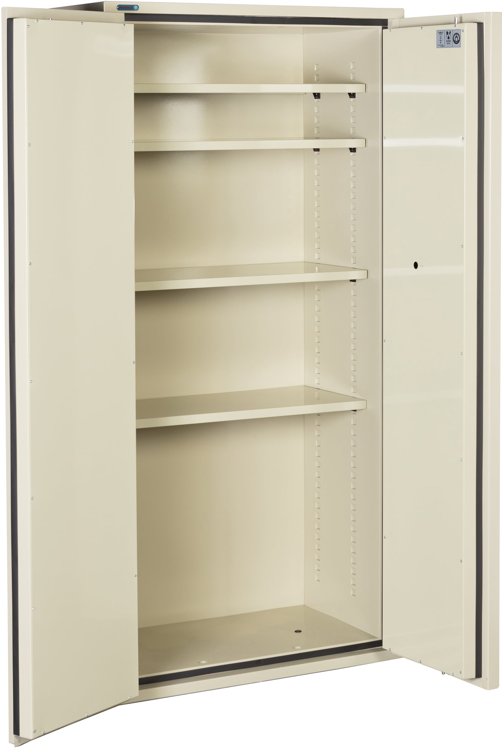 Phoenix Safe FRSC72, 72 inch Fireproof Storage Cabinet with Water Seal ...
