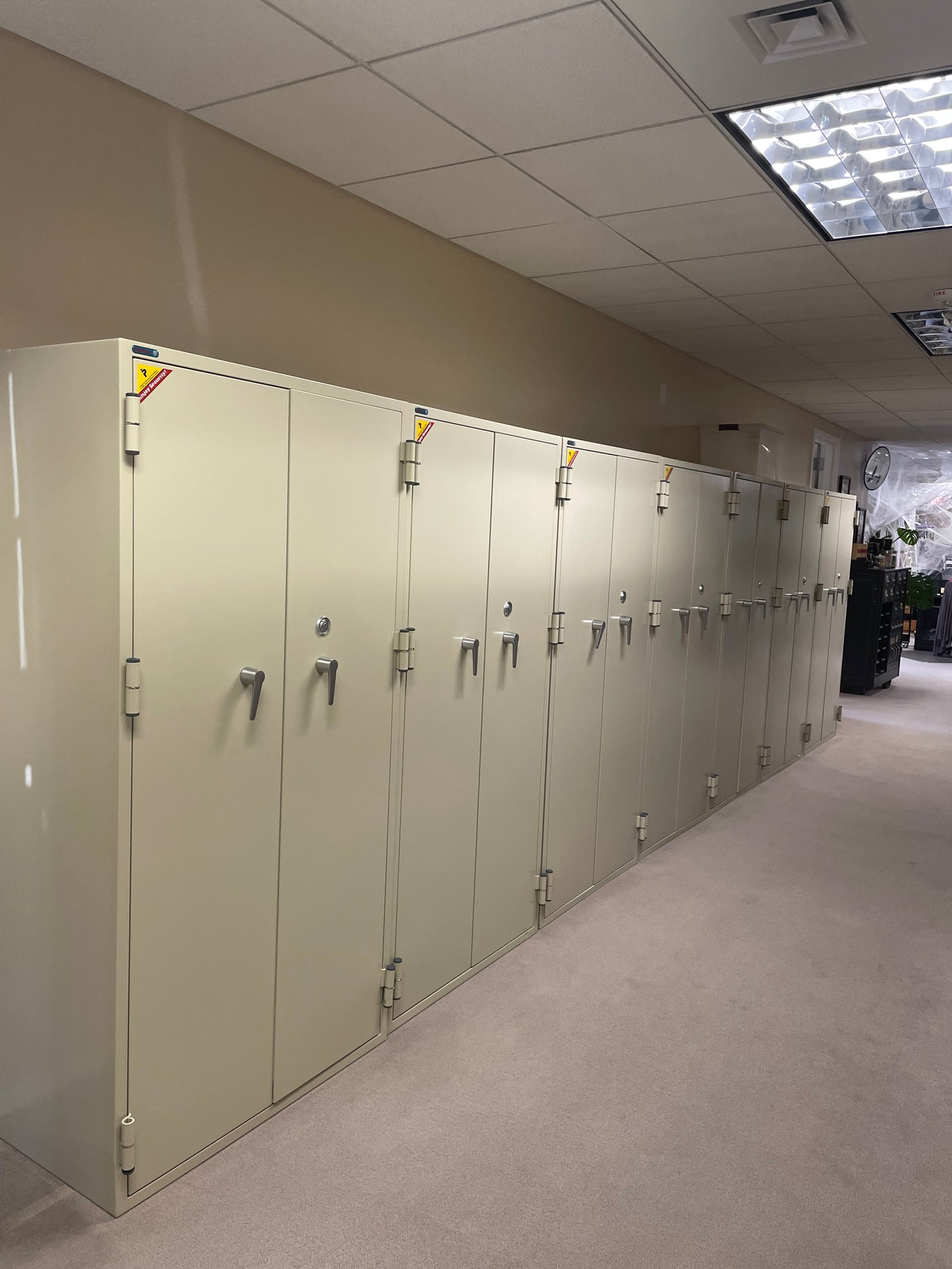 Phoenix Safe FRSC72, 72 inch Fireproof Storage Cabinet with Water Seal ...